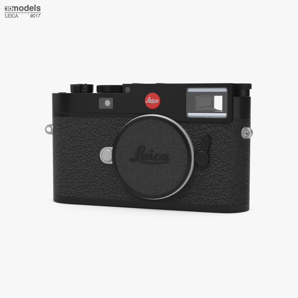 Leica M11 Black 3D model - Download Photo camera on 3DModels.org