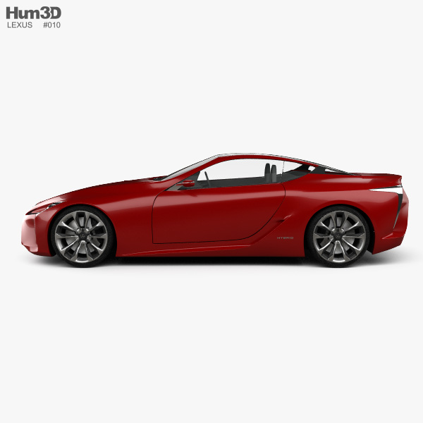 Lexus LF-LC 2015 3D model - Download Sports car on 3DModels.org