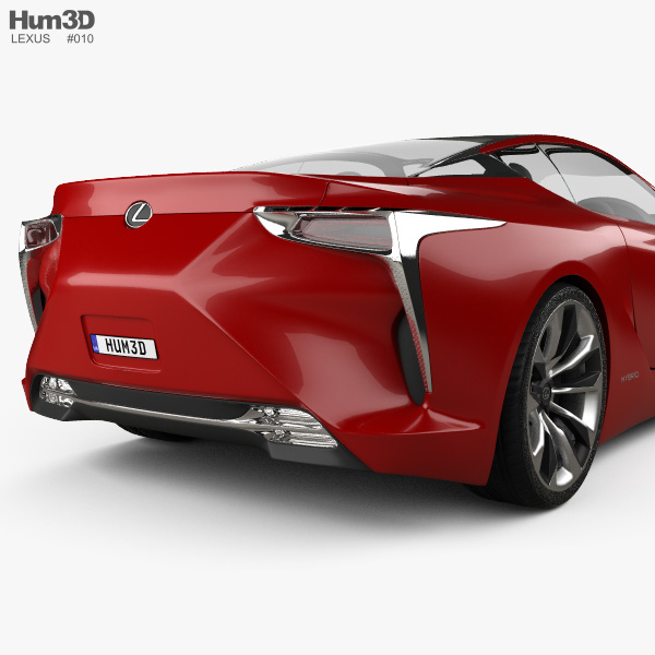 Lexus LF-LC 2015 3D model - Download Sports car on 3DModels.org