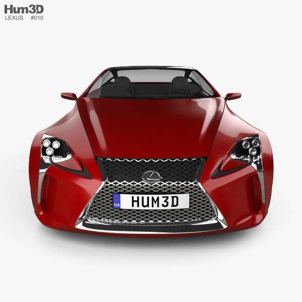 Lexus LF-LC 2015 3D model - Download Sports car on 3DModels.org