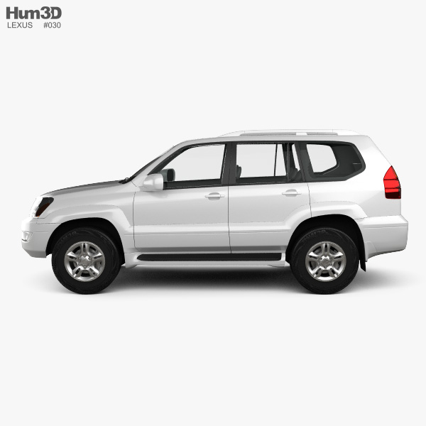 Lexus GX J120 2009 Modelo 3D - Descargar Crossover SUV on 3DModels.org