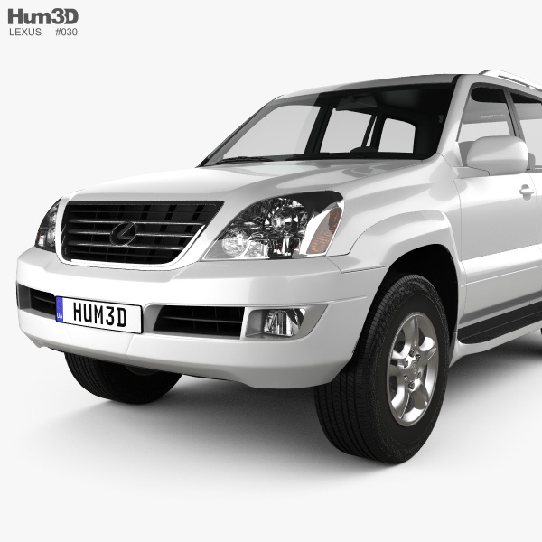 Lexus GX J120 2009 Modelo 3D - Descargar Crossover SUV on 3DModels.org