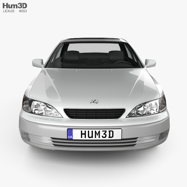 Lexus ES 2001 3D model - Download Sedan on 3DModels.org