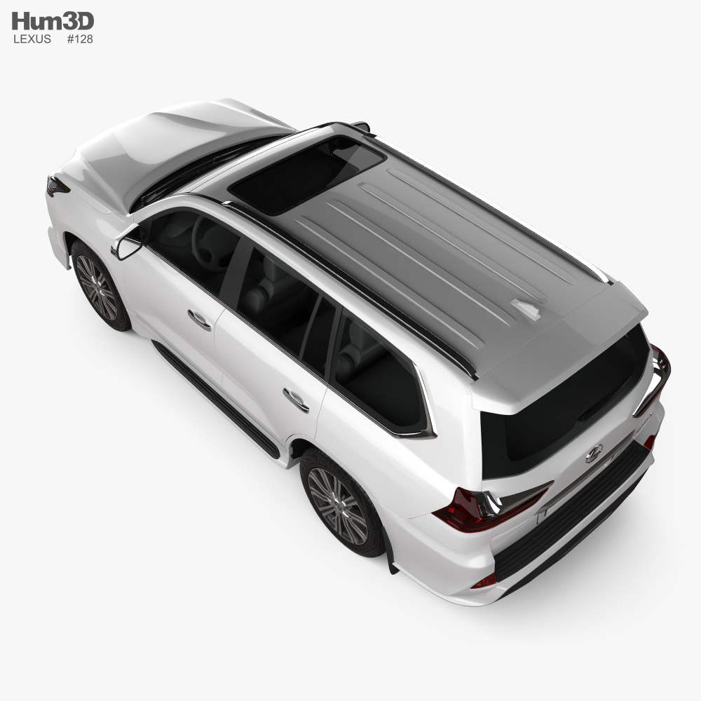 Lexus LX Sport Package US-spec 2021 3D model - Download Crossover SUV ...