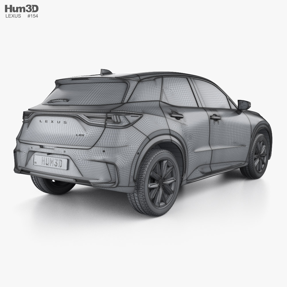 Lexus LBX Cool 2025 Modelo 3D - Baixar Crossover SUV no 3DModels.org