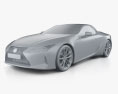 Lexus LC 500 convertible 2023 3D model - Download Sports car on ...