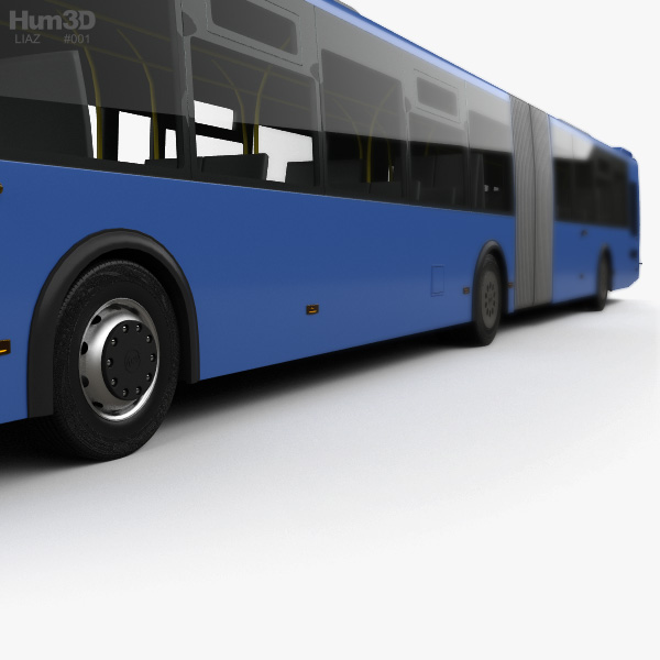 LiAZ 6213-65 bus 2018 3D model - Download Bus on 3DModels.org
