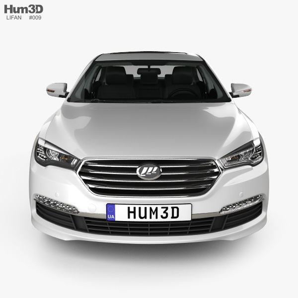 Lifan 820 with HQ interior 2018 3D model - Download Sedan on 3DModels.org