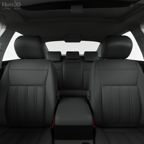 Lifan 820 with HQ interior 2018 3D model - Download Sedan on 3DModels.org