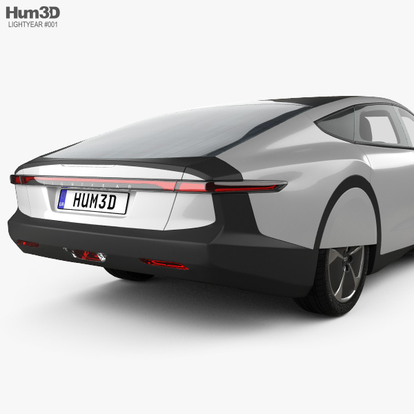 Lightyear One 2020 3D model - Download Sedan on 3DModels.org