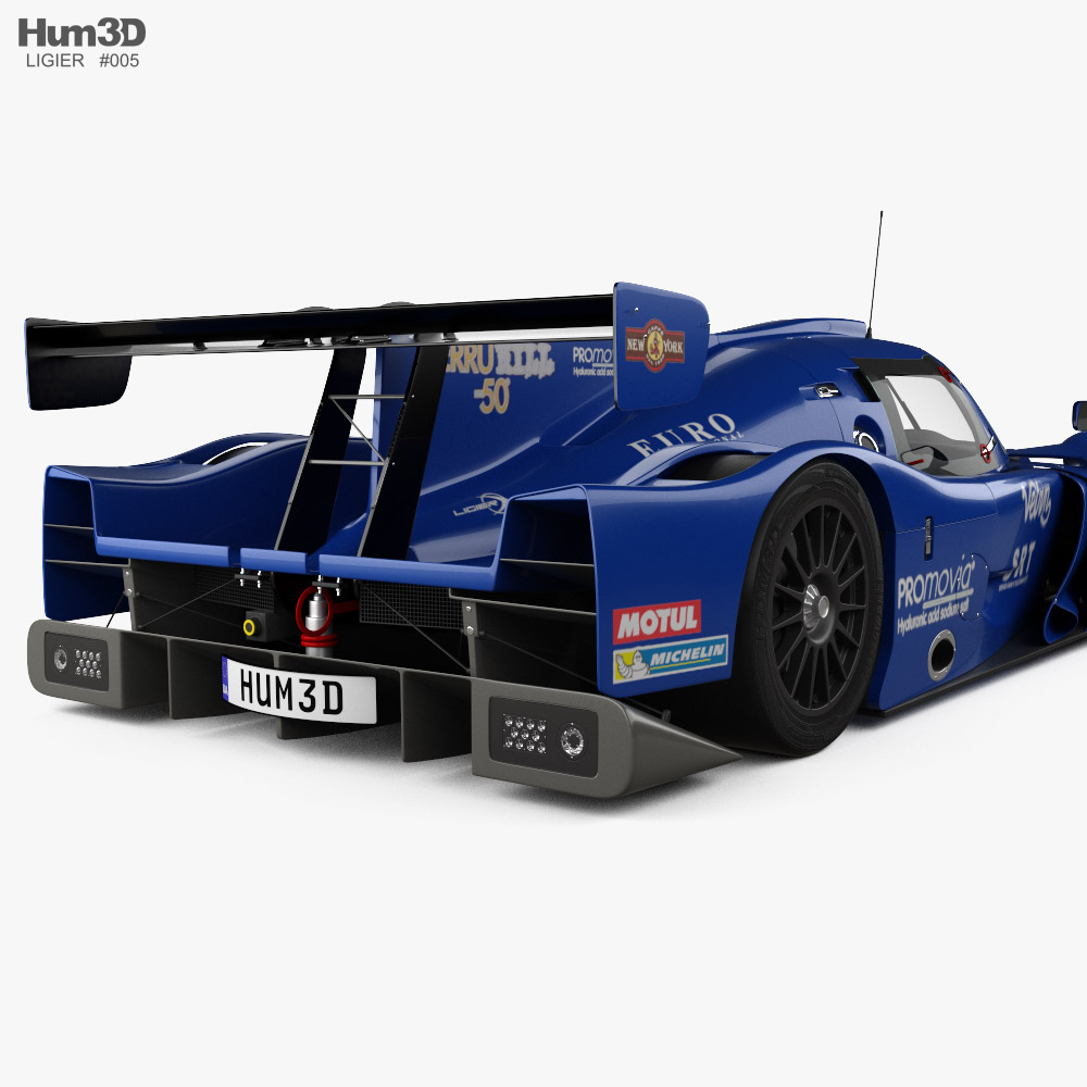 Ligier JS P320 2025 3D model - Download Sports car on 3DModels.org
