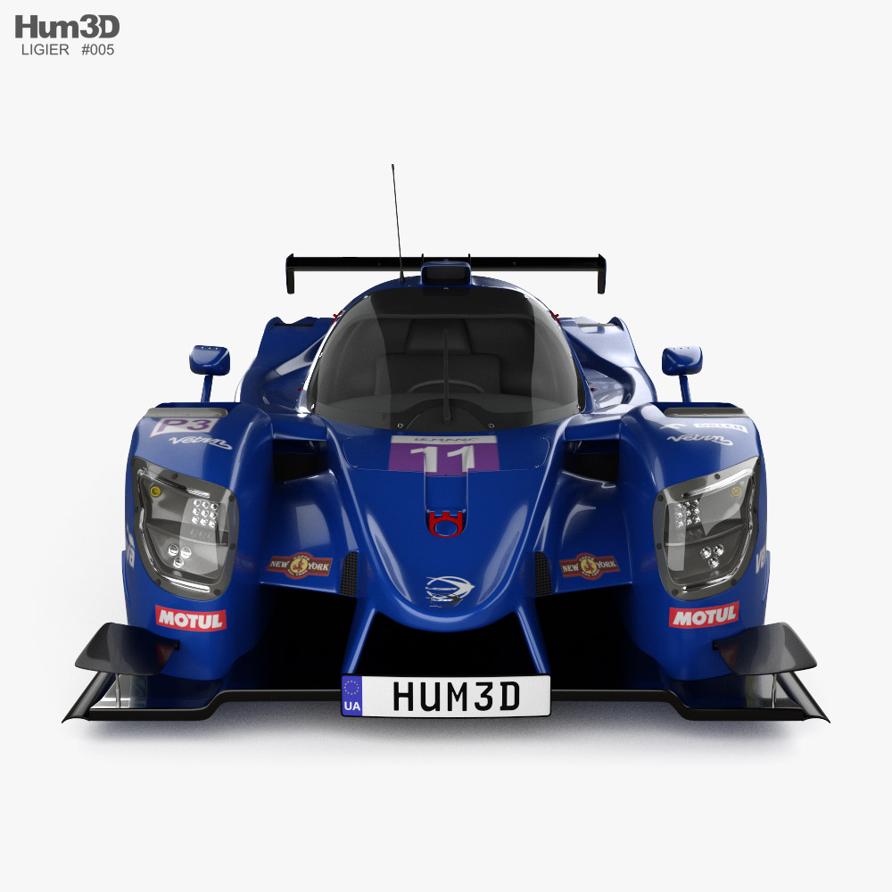 Ligier JS P320 2025 3D model - Download Sports car on 3DModels.org