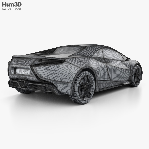 Lotus Esprit 2010 3D model - Download Sports car on 3DModels.org