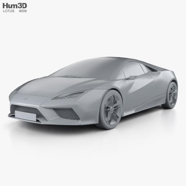 Lotus Esprit 2010 3D model - Download Sports car on 3DModels.org