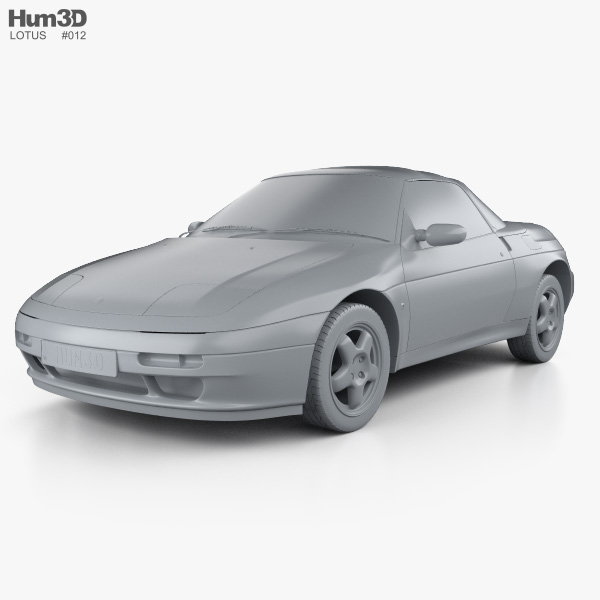 Lotus Elan S2 1995 3D 모델 - 다운로드 Sports car on 3DModels.org