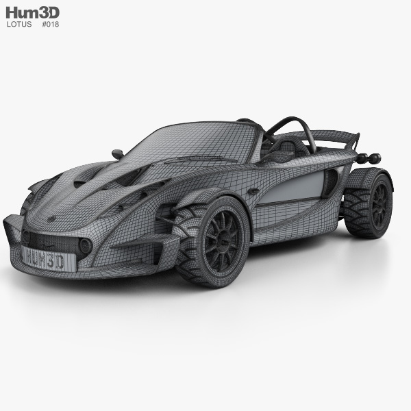 Lotus 340R 2000 3D model - Download Sports car on 3DModels.org