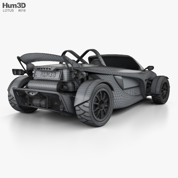 Lotus 340R 2000 3D model - Download Sports car on 3DModels.org