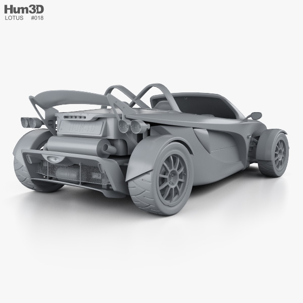 Lotus 340R 2000 3D model - Download Sports car on 3DModels.org