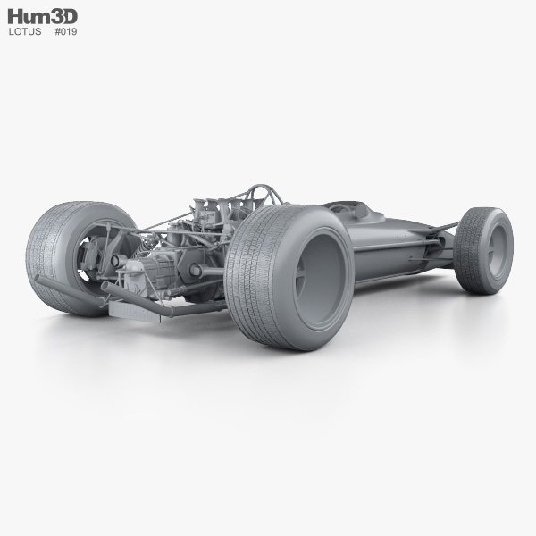 Lotus 49 1967 3D model - Download Sports car on 3DModels.org