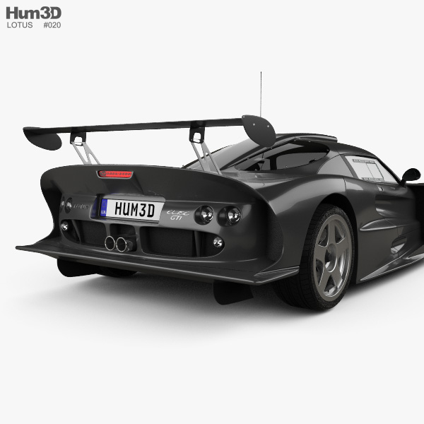 Lotus Elise GT1 2001 Modelo 3D - Descargar Sports car on 3DModels.org