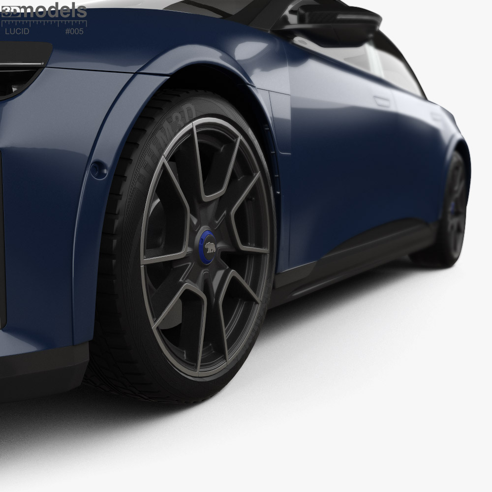 Lucid Air Sapphire 2025 3D model - Download Sedan on 3DModels.org