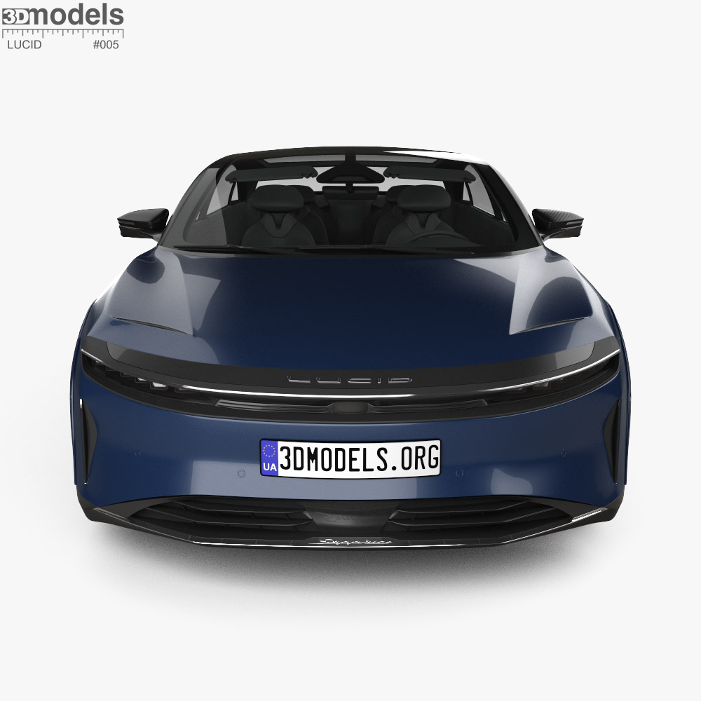 Lucid Air Sapphire 2025 3D model - Download Sedan on 3DModels.org