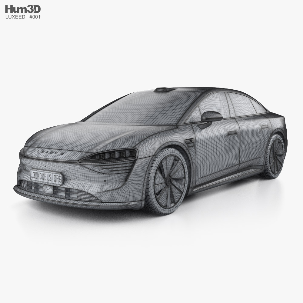 Luxeed S7 2025 3D model - Download Sedan on 3DModels.org