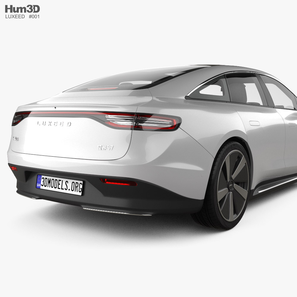 Luxeed S7 2025 3D model - Download Sedan on 3DModels.org