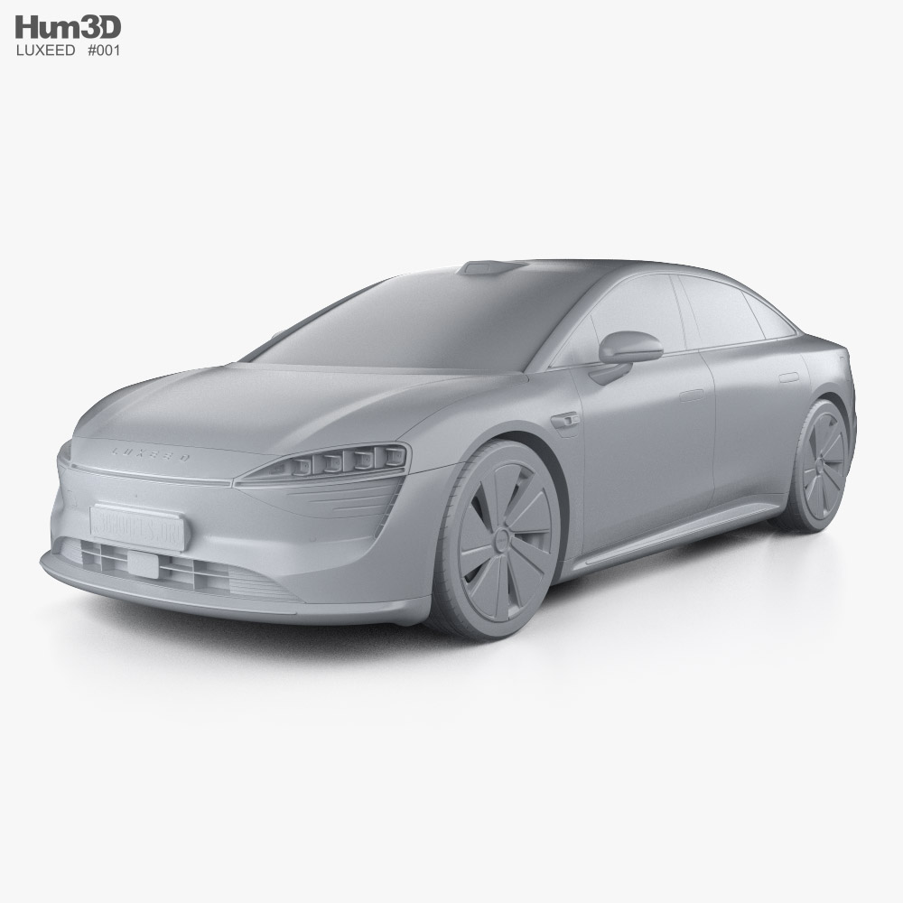 Luxeed S7 2025 3D model - Download Sedan on 3DModels.org