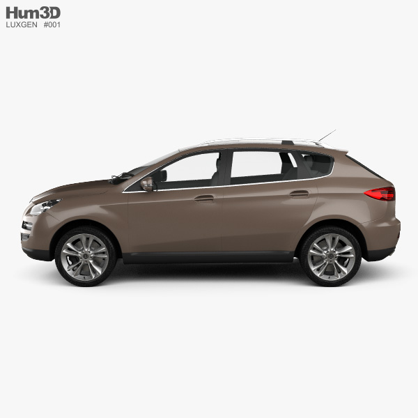 Luxgen 7 SUV 2015 3D model - Download Crossover SUV on 3DModels.org