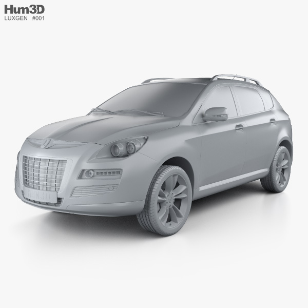 Luxgen 7 SUV 2015 3D model - Download Crossover SUV on 3DModels.org