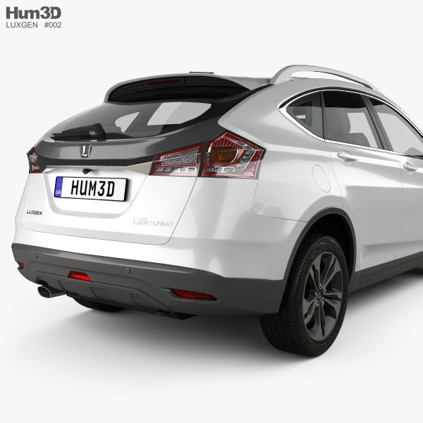 Luxgen U6 Turbo 2016 3D model - Download Crossover SUV on 3DModels.org