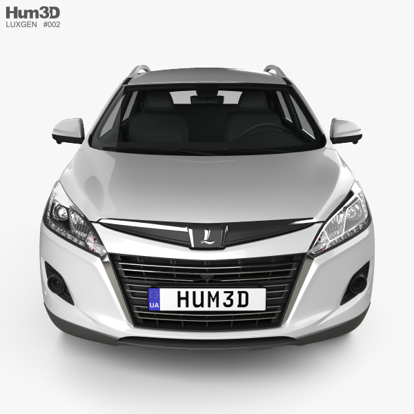 Luxgen U6 Turbo 2016 3D model - Download Crossover SUV on 3DModels.org