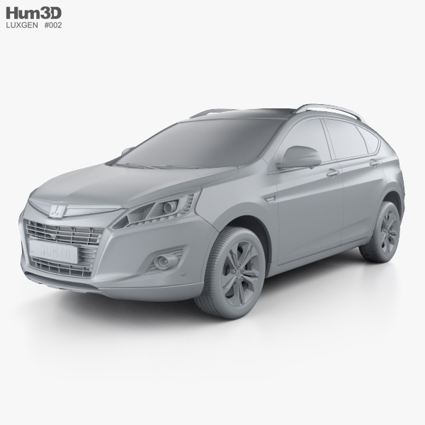 Luxgen U6 Turbo 2016 3D model - Download Crossover SUV on 3DModels.org