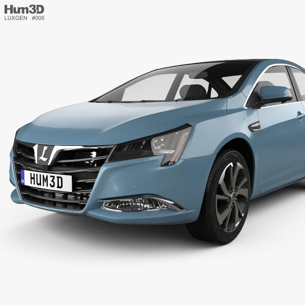 Luxgen S5 Turbo Eco Hyper 2018 3D model - Download Sedan on 3DModels.org