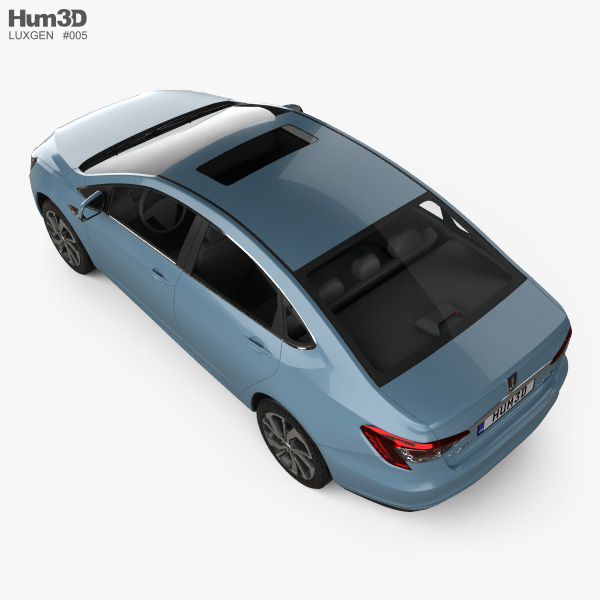 Luxgen S5 Turbo Eco Hyper 2018 3D model - Download Sedan on 3DModels.org