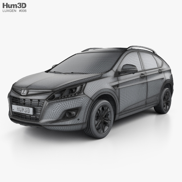 Luxgen U6 Turbo with HQ interior 2016 3D model - Download Crossover SUV ...