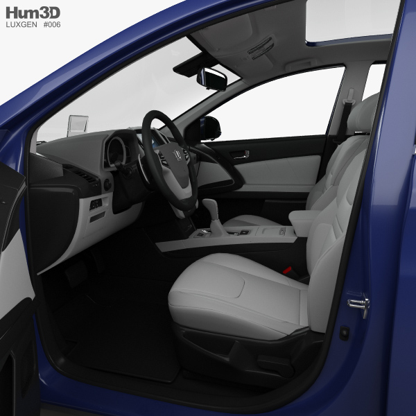 Luxgen U6 Turbo with HQ interior 2016 3D model - Download Crossover SUV ...