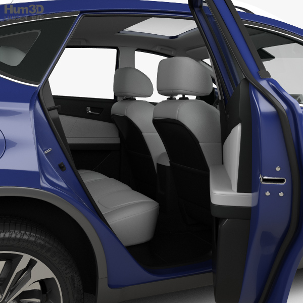 Luxgen U6 Turbo with HQ interior 2016 3D model - Download Crossover SUV ...