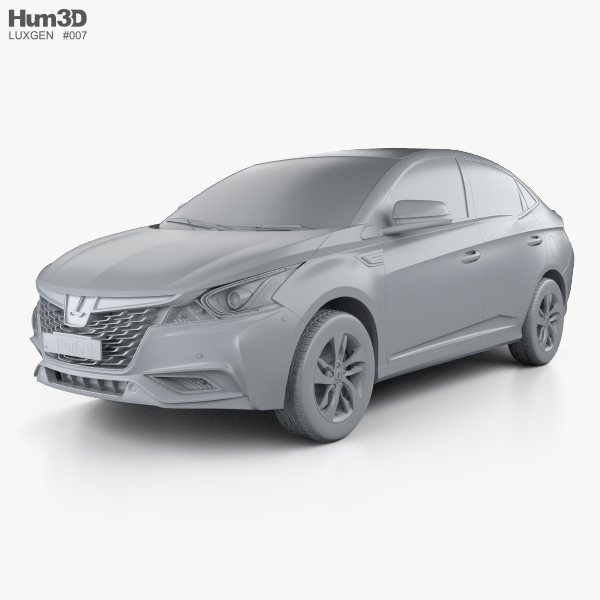 Luxgen S3 2019 Modelo 3D - Descargar Sedan activado 3DModels.org