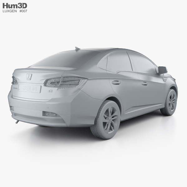 Luxgen S3 2019 3D模型 - 下载 Sedan on 3DModels.org