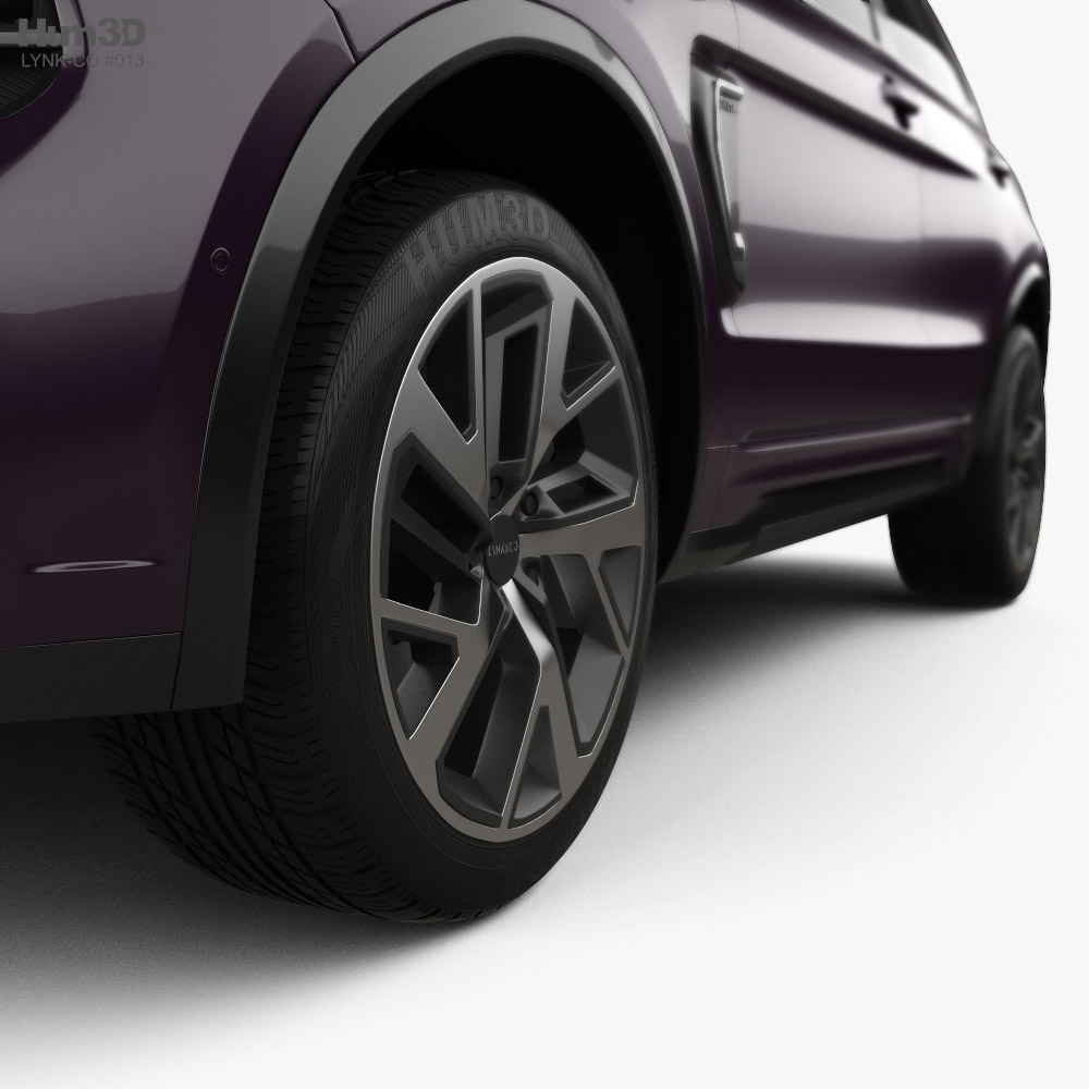 Lynk-Co 01 PHEV 2023 3D model - Download Crossover SUV on 3DModels.org