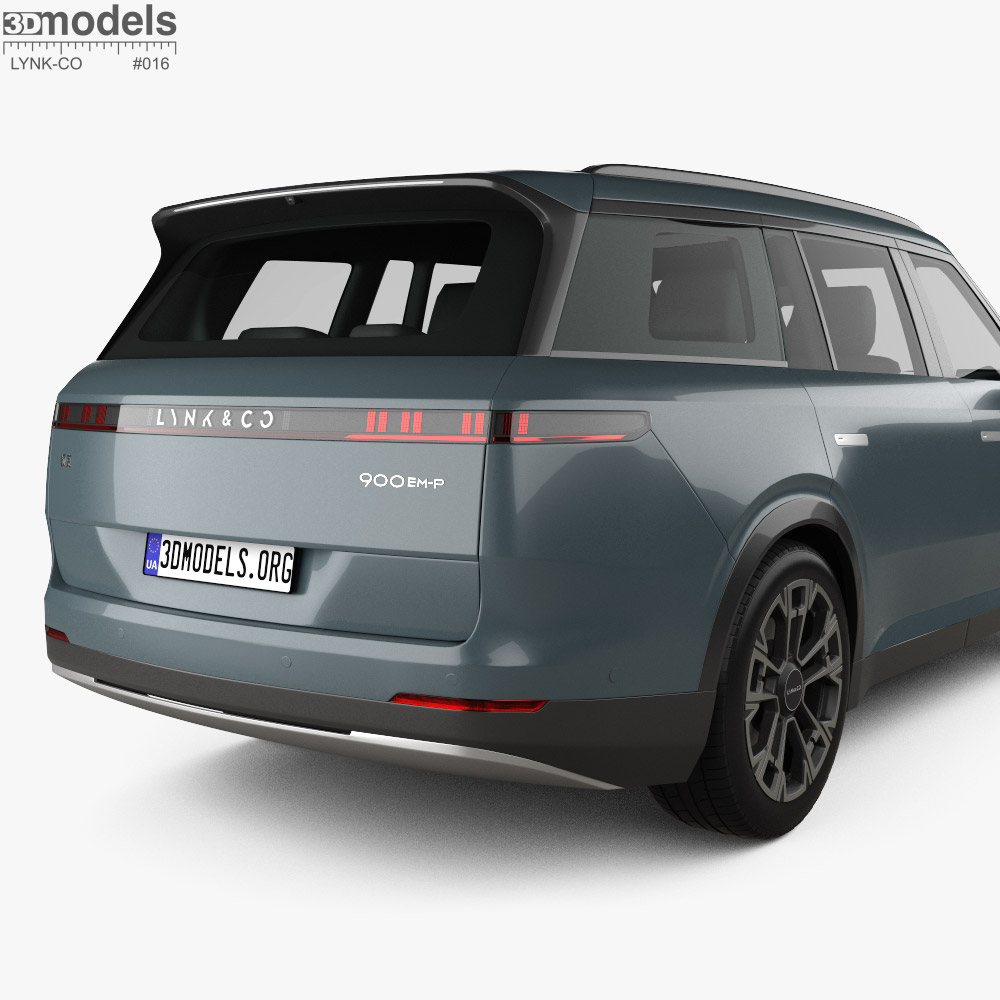 Lynk-Co 900 2025 Modelo 3D - Descargar Crossover SUV activado 3DModels.org