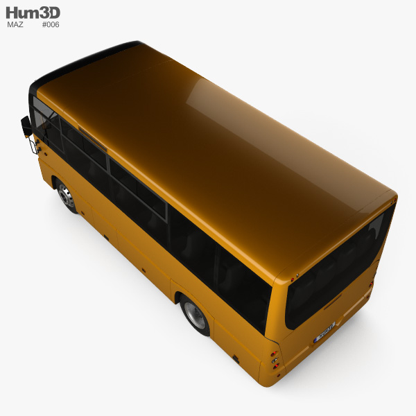 MAZ 241030 bus 2016 3D model - Download Bus on 3DModels.org