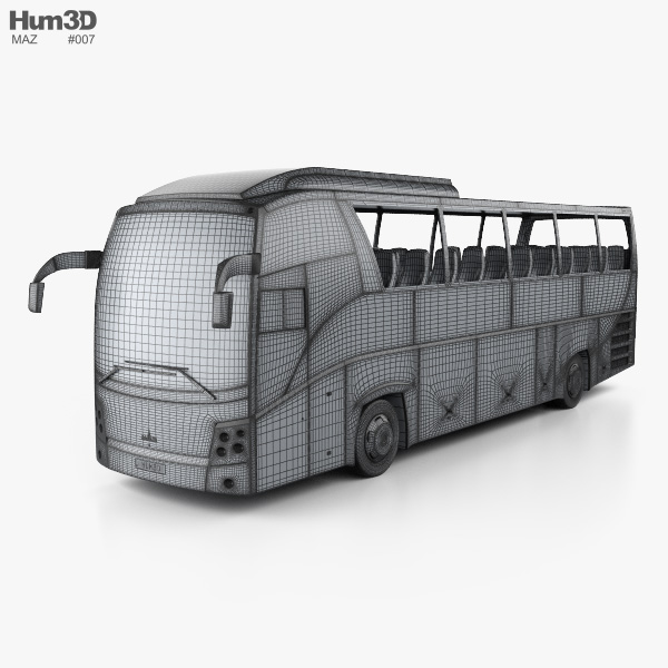 MAZ 251062 bus 2016 3D model - Download Bus on 3DModels.org