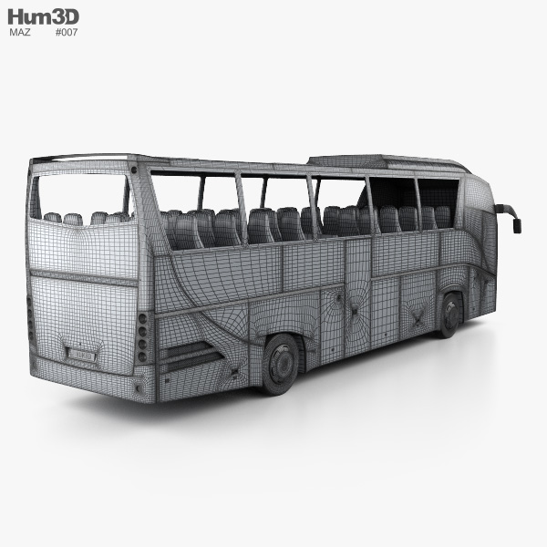 MAZ 251062 bus 2016 3D model - Download Bus on 3DModels.org