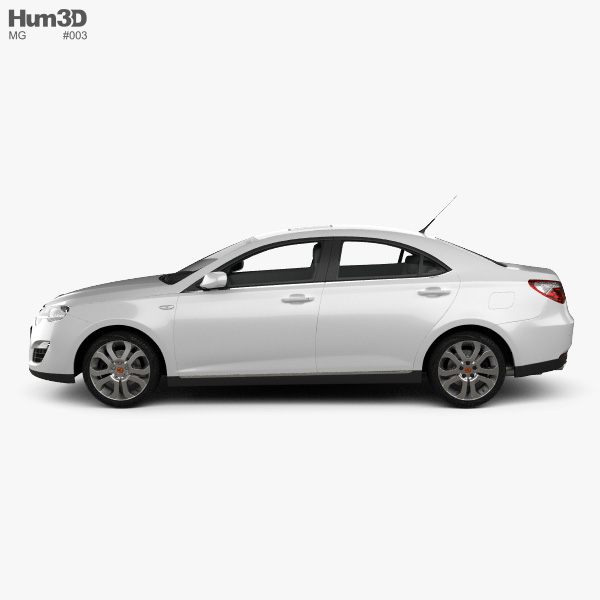 MG 550 2014 3D model - Download Sedan on 3DModels.org