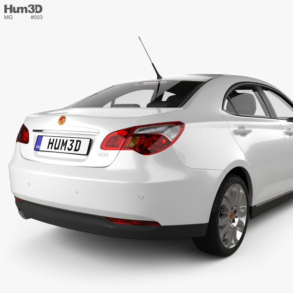 MG 550 2014 3D model - Download Sedan on 3DModels.org
