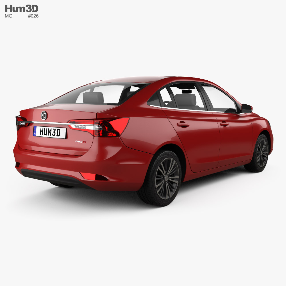 MG 5 2022 3D model - Download Sedan on 3DModels.org