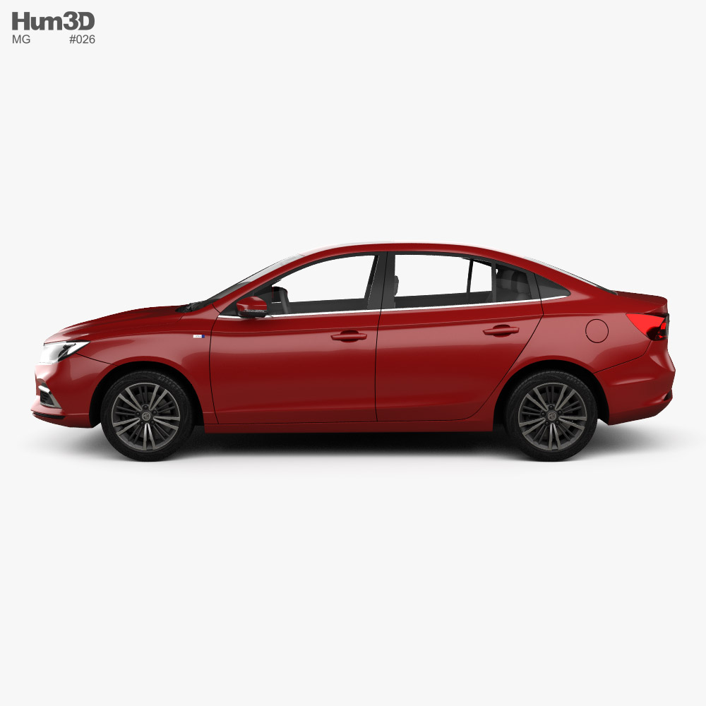 MG 5 2022 3D model - Download Sedan on 3DModels.org
